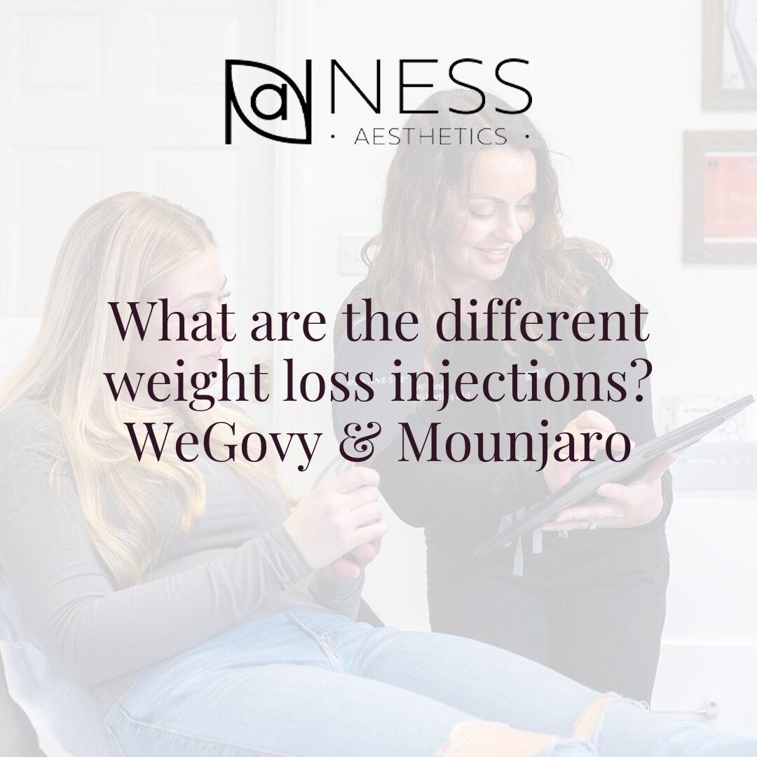 What are the different weight loss injections? WeGovy & Mounjaro - Ness ...